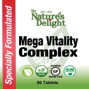 Mega Vitality Complex - Overall Wellness | My Nature's Delight