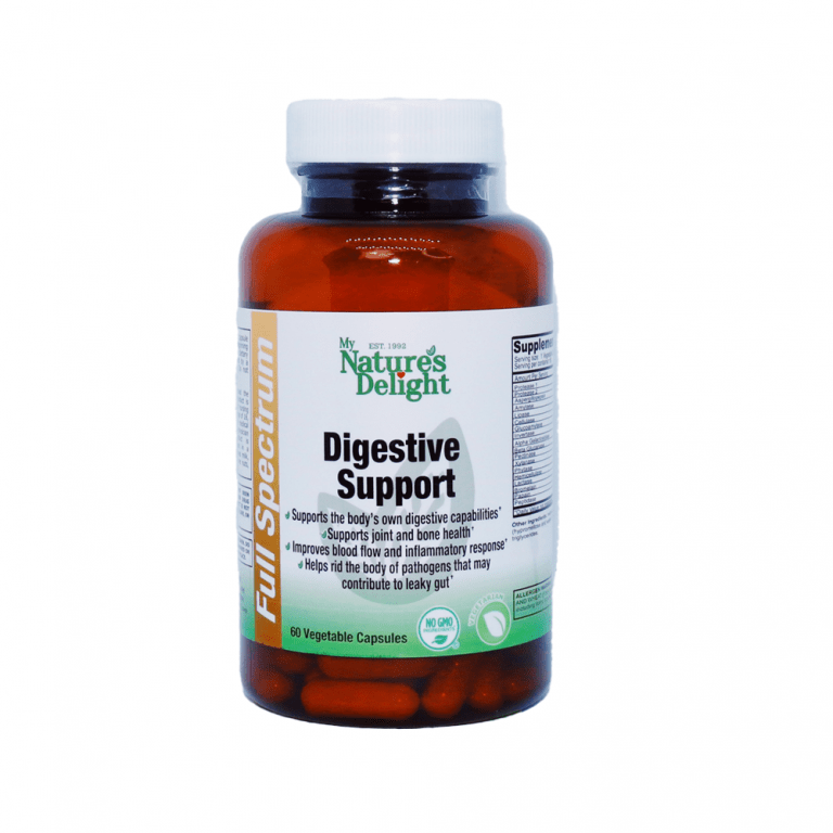 Full Spectrum Digestive Support - 60 Veg Caps - My Natures Delight