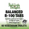 Balanced B-100 -60 Veg Tabs | My Nature's Delight