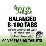 Balanced B-100 -60 Veg Tabs | My Nature's Delight